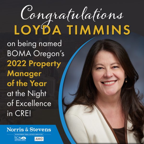 LOYDA TIMMINS WINS “PROPERTY MANAGER OF THE YEAR” AWARD | Norris ...